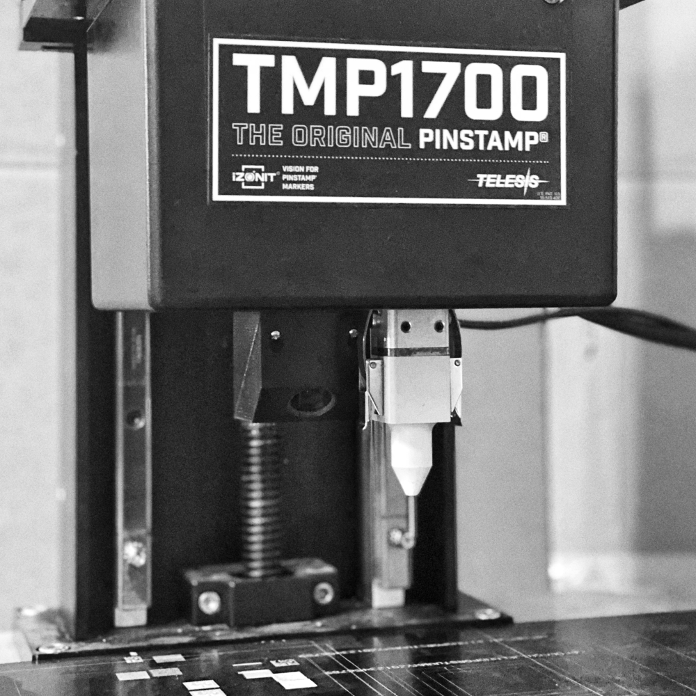 Telesis laser and pinstamp marking | Sales Rep